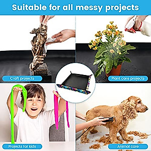 Waterproof Potting Mat for Indoor Plant Transplanting and Dirt Control, Gardening Gifts for Women, Birthday Gifts for Plant Lovers, Thick Foldable Repotting Mat Succulent Gardening Mat 29.5"x29.5"