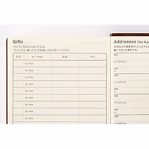 Hobonichi Techo 5-Year Techo Book [Japanese/A6/January 2024 Start/2024 to 2028/5-Years Diary]