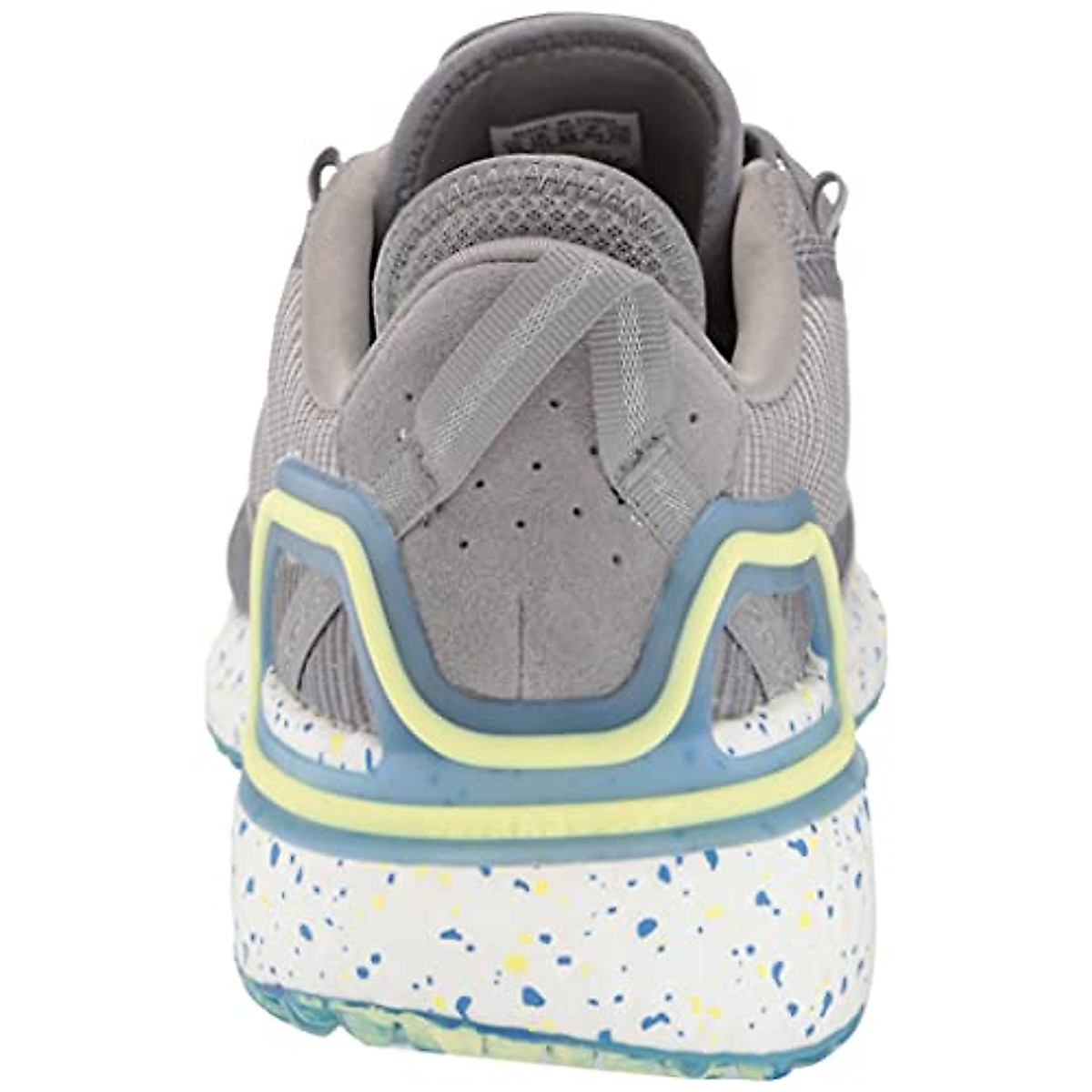 adidas Men's Solarthon Spikeless Golf Shoes, Grey Three/Pulse Yellow/Grey Two, 12