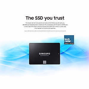 Samsung 860 EVO 500GB 2.5 Inch SATA III Internal SSD (MZ-76E500B/AM)