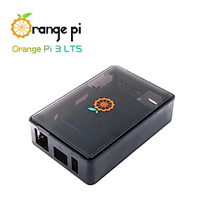 Orange Pi 3 LTS ABS Black Protective Case, Only Compatible with Orange Pi 3 LTS Single Board Computer