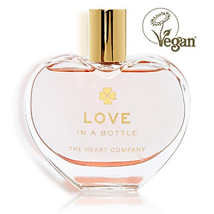 THE HEART COMPANY | Love in a bottle | Floral & Sweet Perfume for Women | Vegan & Eco-friendly Women's Eau de Parfum | Romantic Fragrance for Her - 75ml - 2.5 fl oz.