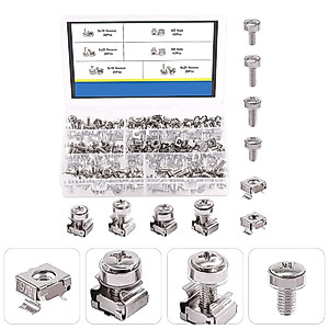 SOLUSTRE 1 Set Screw Set Nuts Screws Stud Carbon Steel Rack