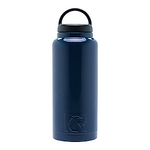 RTIC Double Wall Vacuum Insulated Bottle, 36 oz, Navy