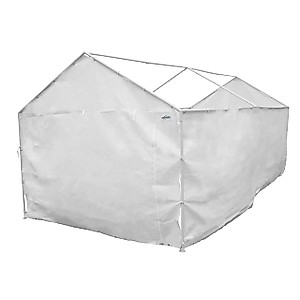 Caravan Canopy 12000211010 Side Wall Kit for Domain Carport, White (Top and Frame Not Included)