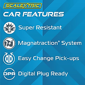 Scalextric C1421M Drift 360 Race Set - Mains Power Slot Car Race Track Sets, 1:32 Scale Set, Electric Racing Toys for Adults or Kids, Racetrack Games, Cars Gifts for Boys or Girls, Age 8+