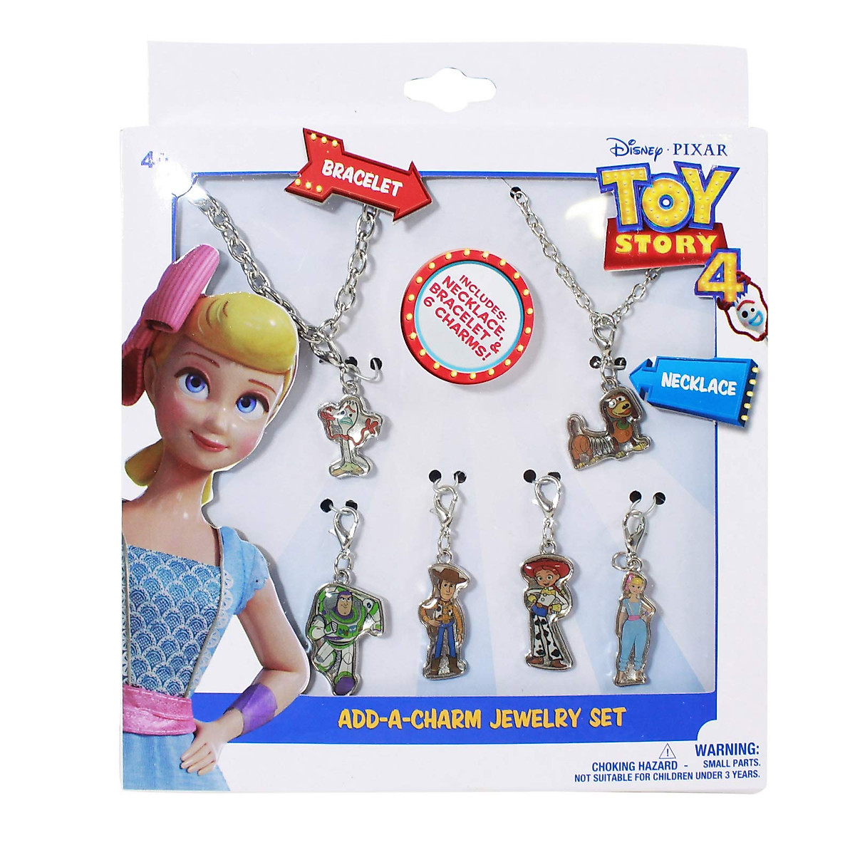 Disney Toy Story 4 Add-A-Charm Jewelry Set