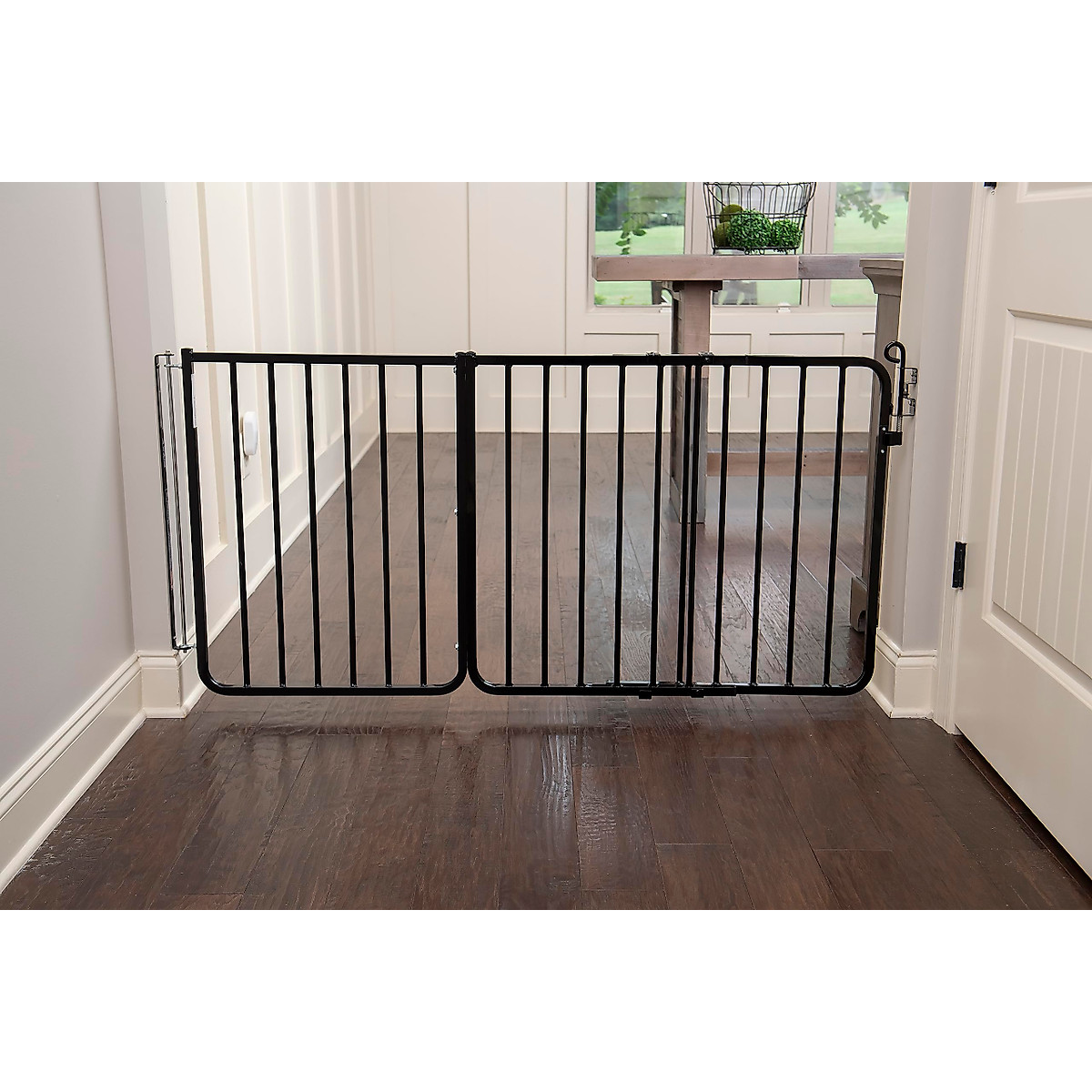 Cardinal Gates BX2 Baby Gate Extension - Fits Cardinal Gates Safety Gates - 21.75 Inch Wide Dog Gate Extension - Black