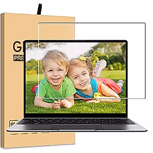 17 inch Tempered Glass Laptop Screen Protector (365.5x228mm/ W x H) for HP/Dell/Sony/Samsung/Lenovo/Acer/MSI/LG/Razer Blade 17" 16:10 Laptop, Anti Fingerprint/Bubble Free/HD Tempered Film