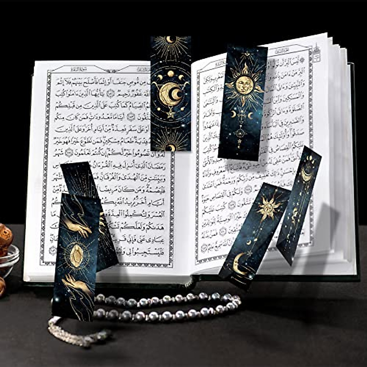 12 PCS Cool Night Sky Bookmark, Bookmarks for Book Lovers, Bulk Bookmarks for Men, Unique Book Mark for Boys, Girls, Students, Classroom Gifts, School Prize, Reading Present