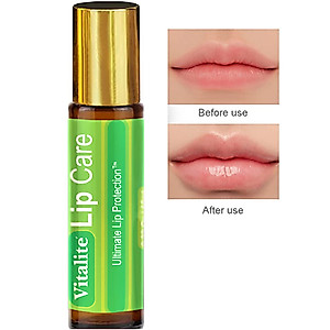 Lip Balm - Roller Ball, Original Lip Balm for Dry Cracked Lips, Women & Men, Lip Balm Gloss, Lip Moisturizer, Natural Lip Balm for Men, Lip Care Products for Lip Repair- Watermelon Lip Plum