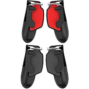 Feiyx Mobile Game Controllers,Grip Portable Gamepad Joystick,Shooter Sensitive Controller Joysticks Gamepad,Phone Triggers for Mobile Phone