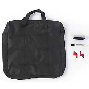 Displays2go Spinning Prize Wheel for Countertop, Plastic, Acrylic, PVC, Iron – Black (PWTABTOP24)