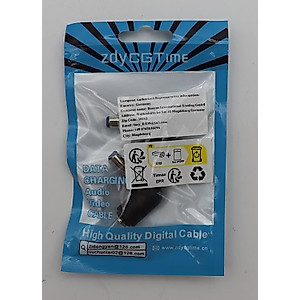 zdyCGTime 90 Degree Angle DC5.5x2.1mm Male to Female Adapter 5 Volt DC Barrel Power Jack Charging Cable Connector for Tablet (DC5.5x2.1mm)(2pack)