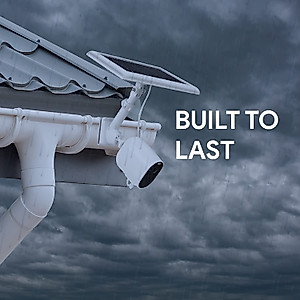 Wasserstein Bundle - Arlo 2-Pack White Solar Panel & 2-Pack 2-in-1 White Universal Gutter Mount Compatible with Arlo Ultra/Ultra 2, Arlo Pro 3/Pro 4, & Arlo Floodlight