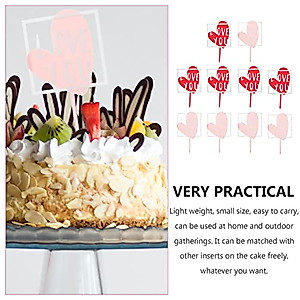 Bride Gifts 10pcs Heart Wedding Valentines Day Party Decorations Red Wedding Decorations