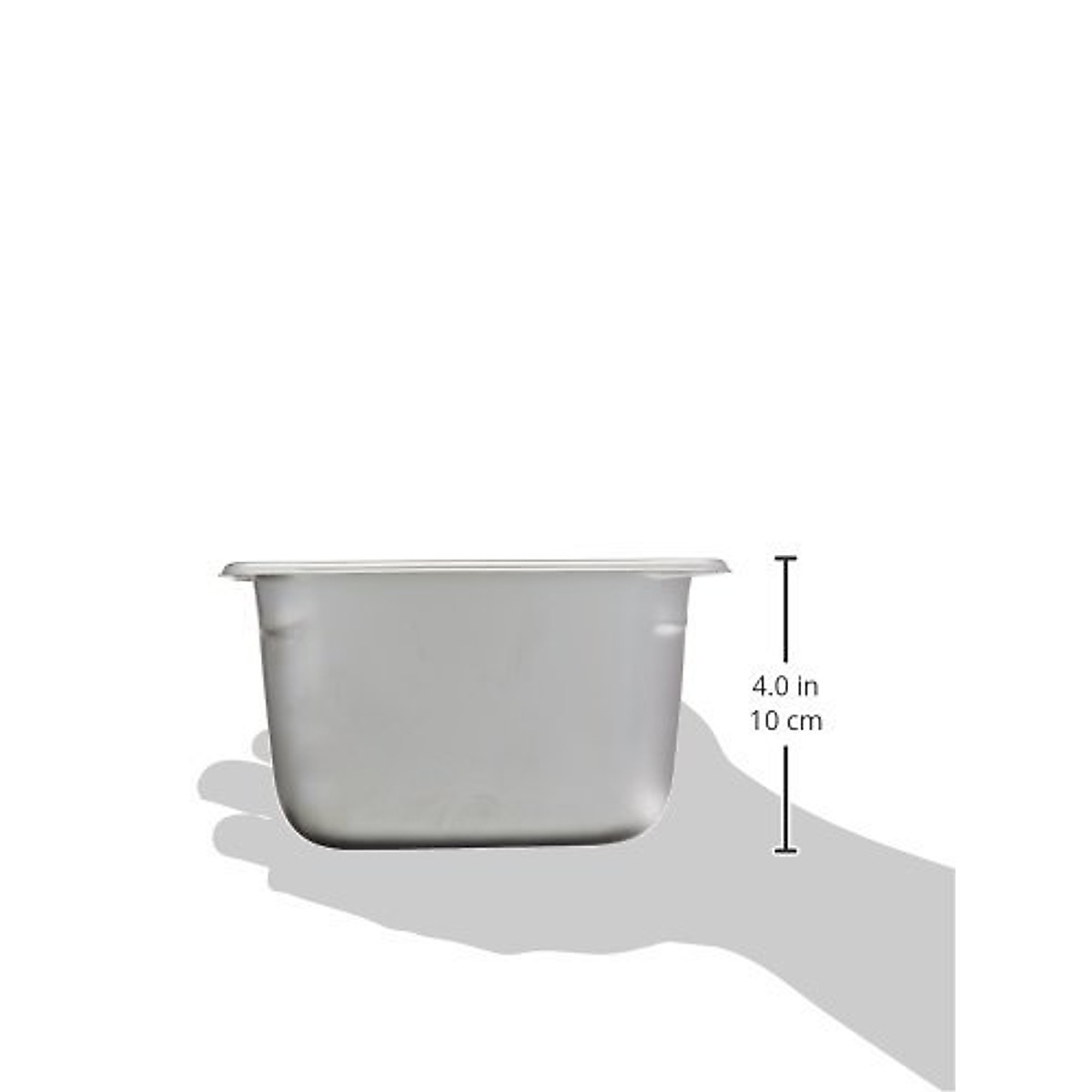 Vollrath 4" Deep Super Pan V™ Stainless Steel Ninth-Size Steam Table Pan