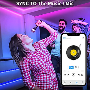 BASON LIGHTING Under Cabinet Lights with 44 Keys Remote and Power Supply, Under Bed Lights 32.8ft High Bright 300 LEDs Light Strips Kit for Kitchen,Bar,Computer Desk, Wall Lights.