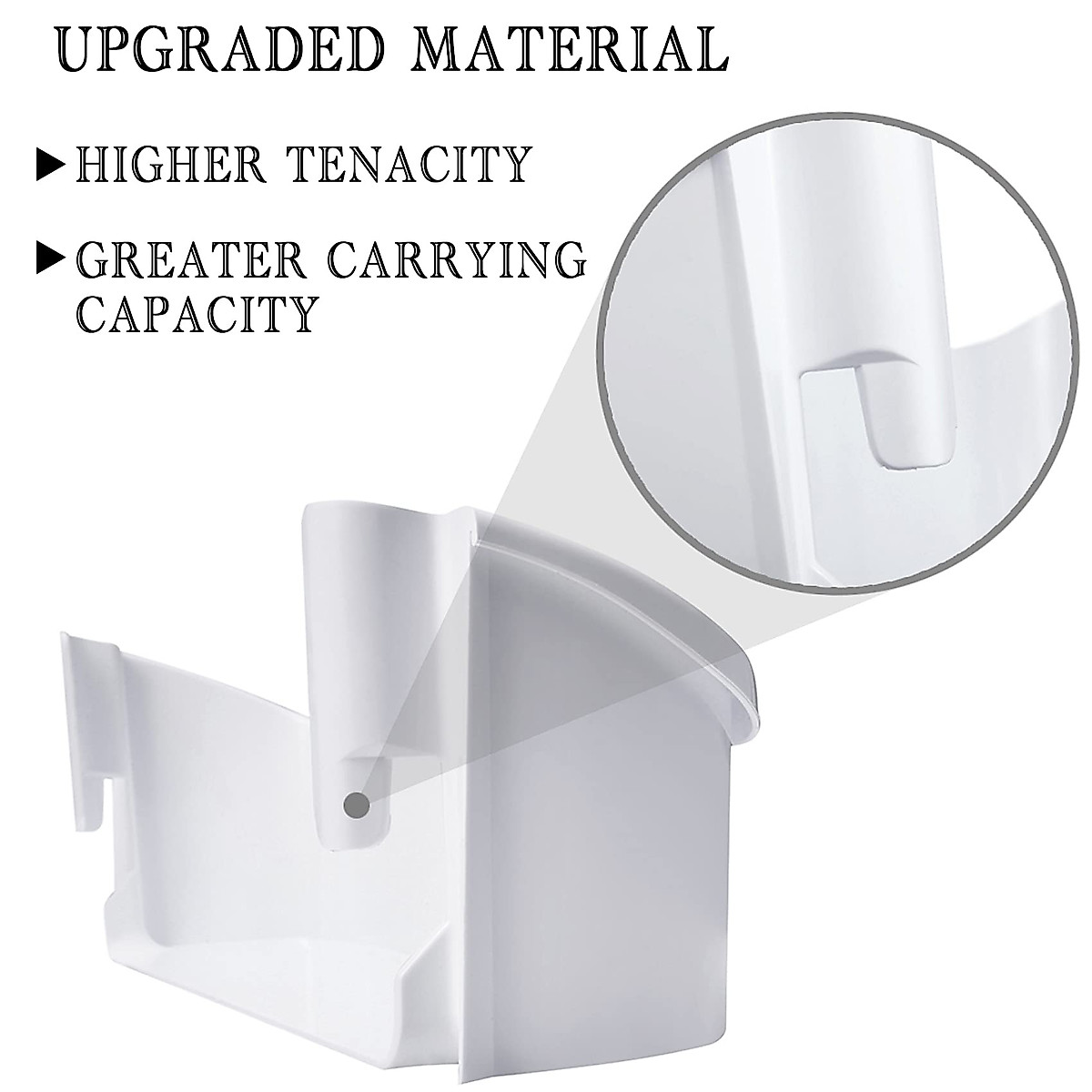 240323001 Refrigerator Door Bin, Refrigerator Side Shelf Replacement Part, (15.95in long), Fit for frigidaire kenmore, Replace AP2115741, PS429724, AH429724, 240323007, (DON’T fit freezer door)