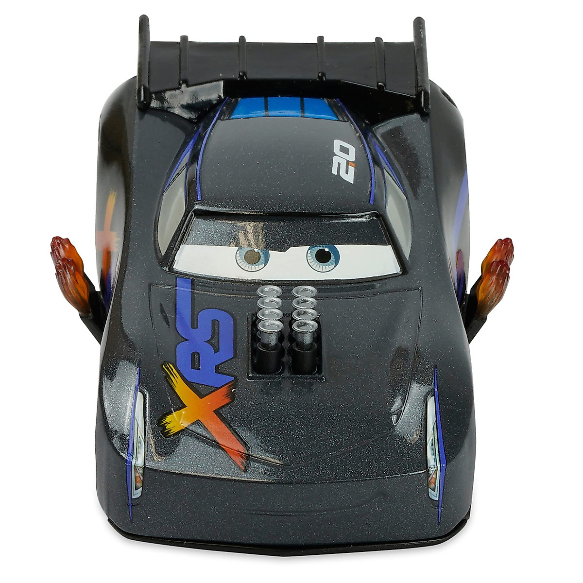 Disney Pixar Jackson Storm & Tim Treadless Pull 'N' Race Die Cast Set – Cars