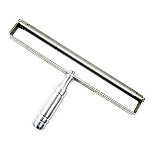 LeTkingok XB Wire Bar Wet Film Applicator- Coater Film Width 200mm for Varnishes Glue Paint Ink Cosmetics (with Hand Shank, 200um)