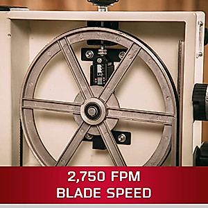 JET JWB-10, 10-Inch Woodworking Bandsaw with Stand, 1/2HP, 1Ph 115V (714000)