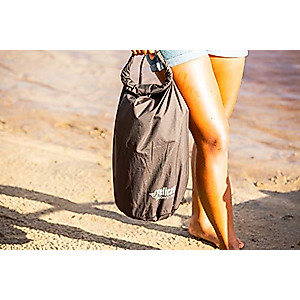 Pelican ExoDry LT 5L - Extremely Compact - Lightweight and Waterproof - Roll Top Dry Compression - Keeps Gear Dry for Kayaking, Boating, Beach, Rafting, Hiking, Camping and Fishing