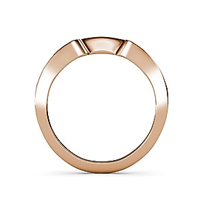 TriJewels Iolite & Natural Diamond Engagement Ring & Wedding Band Set 1.25 ctw 14K Rose Gold.size 9.0