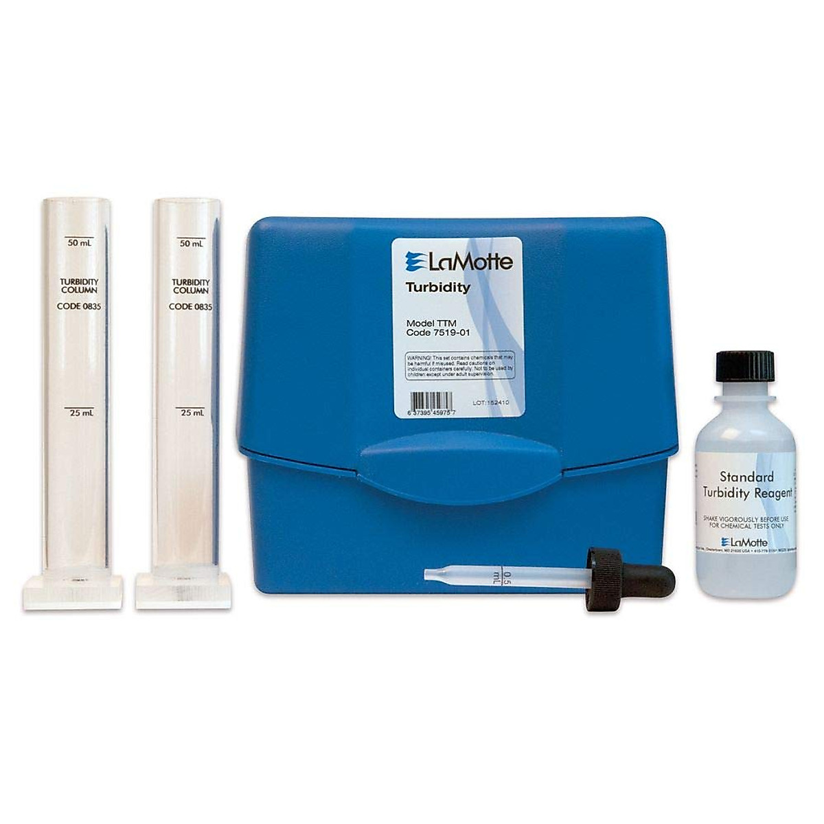 LaMotte 7519-01 Individual Test Kit, Turbidity