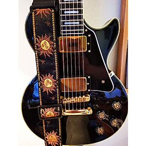 Dopro 4x Metric LP Black with Gold Custom Guitar Speed Dial Knobs Control Knobs for Epi Les Paul/Import Guitar Bass w/Coarse 5.8mm Split Pots