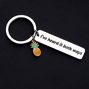 FAADBUK I've Heard It Both Ways (Pineapple Keychain)