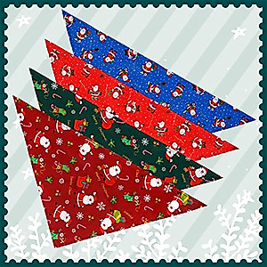YTFU 4 Pack Christmas Bandanas for Dogs Christmas Dog Bandanas for Large Dogs Medium Dogs Small Dogs Cotton Dog Holiday Bandanas Snowman Snowflake Pet Dog Christmas Scarf for Christmas Party
