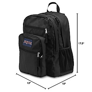 JanSport Big Student Backpack - 15-inch Laptop School Pack (Black.)