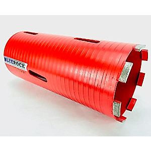 Dry Type 1.5", 2.5", 3.5", 4.5" Inch BLUEROCK Diamond Coring Bit Set 5/8" 11 UNC Concrete Core Drill