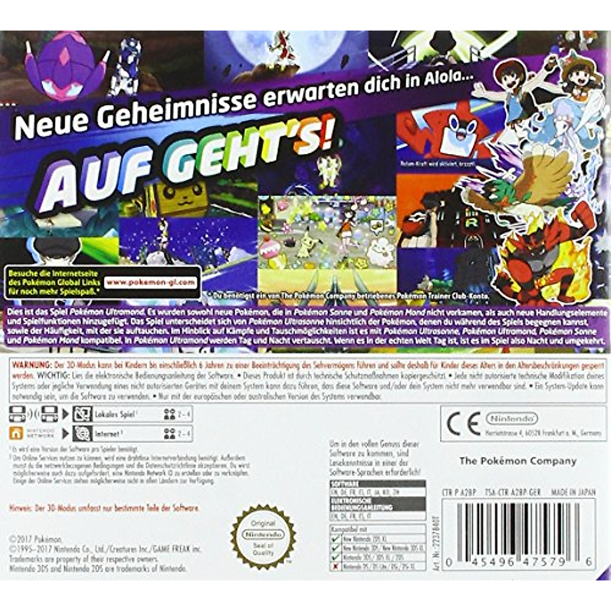 Nintendo 3DS Pokémon Ultramond