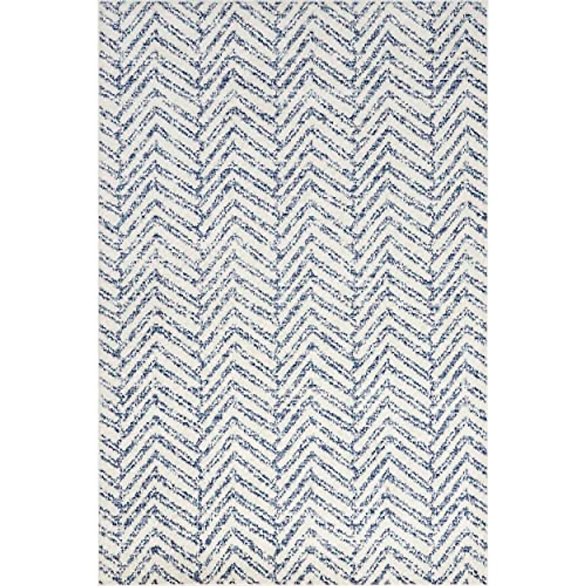 nuLOOM Rosanne Transitional Striped Area Rug, 6' 7" x 9', Blue