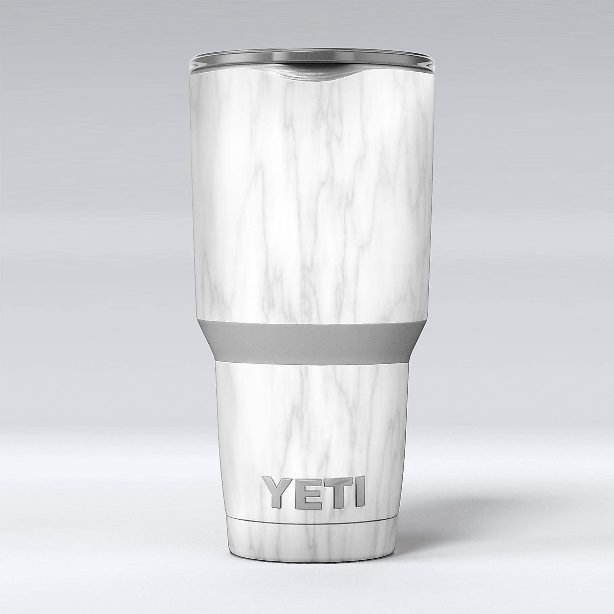 Design Skinz Slate Marble Surface V61 - Skin Decal Vinyl Wrap Kit Compatible with The Yeti Rambler Cooler Tumbler Cups