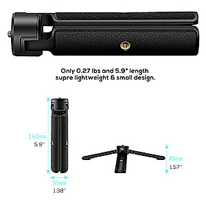 EaxanPic Extended Handle Grip/Tripod 2 in 1 for Gimbal Stabilizer, Tabletop Tripod Stand and Handle Grip for DJI Ronin-S, Zhiyun WEEBILLs, Zhiyun Crane, Desktop Tabletop Tripod Stand for DSLR Cameras