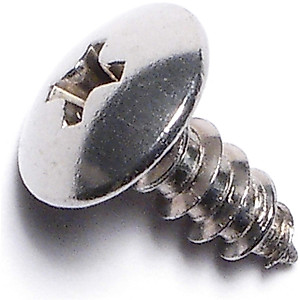 Hard-to-Find Fastener 014973449421 Phillips Truss Sheet Metal Screws, 10 x 1/2, Piece-100