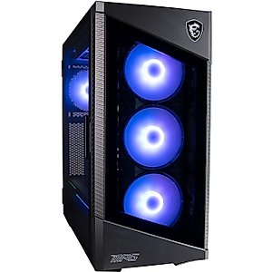 Empowered PC MPG Velox Gaming Desktop (NVIDIA GeForce RTX 4070 TI, Ryzen 7 5700X Processor, 32GB DDR4 RAM, 512GB NVMe SSD + 2TB HDD, WiFi, Windows 11 Home) RGB Gamer Computer (by_MSI)