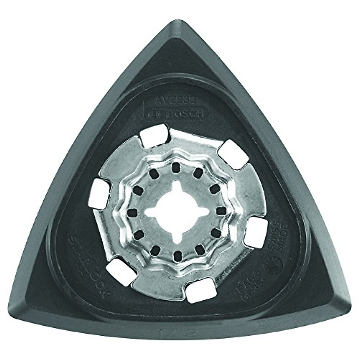 BOSCH OSL350SPD 1-Piece 3-1/2 In. Starlock Oscillating Multi Tool Wood Hook-and-Loop Delta Sanding Pad for Multipurpose Sanding Applications in Plywood, Hardwoods, Softwoods
