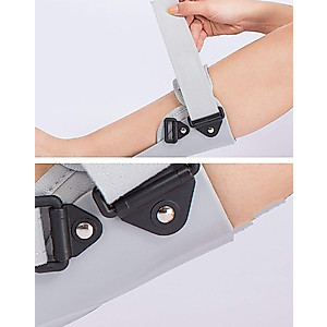 Drop Foot Support Splint - Ankle Foot Orthosis Support - AFO Brace for Foot Drop, Plantar Fasciitis & Achilles Tendonitis,Left,L