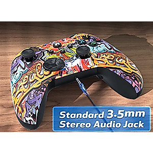 Wireless Controller Replacement for Xbox One, Special Edition Custom Game Controller Compatible with Xbox Series X/S, Xbox One S/X, Android/iOS/PC Gamepad Windows 7 8 10 11 Made with Advanced HydroDip Print Technology