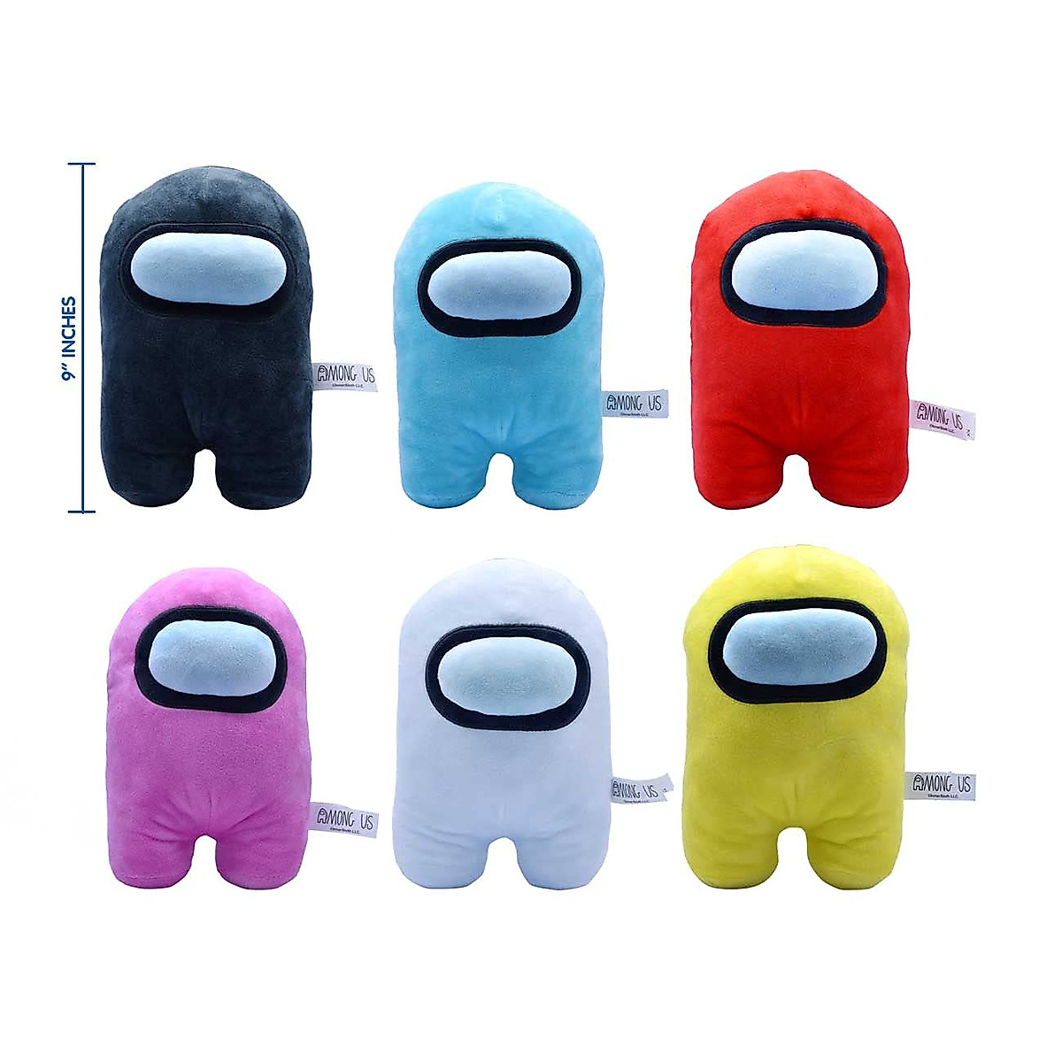 Just Toys LLC Among US 9" Plush (Aquamarine)