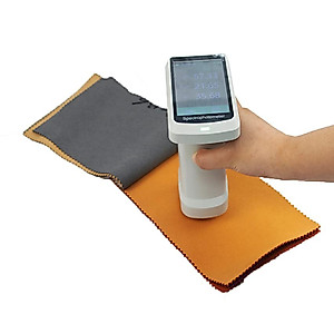 HFBTE Spectrophotometer Ultra-high Repeatability Accuracy Colorimeter Paint Coating Printing Textile Color Difference Test Instrument with Measuring Aperture Φ8mm Illumination Aperture Φ11mm D/8 SCI
