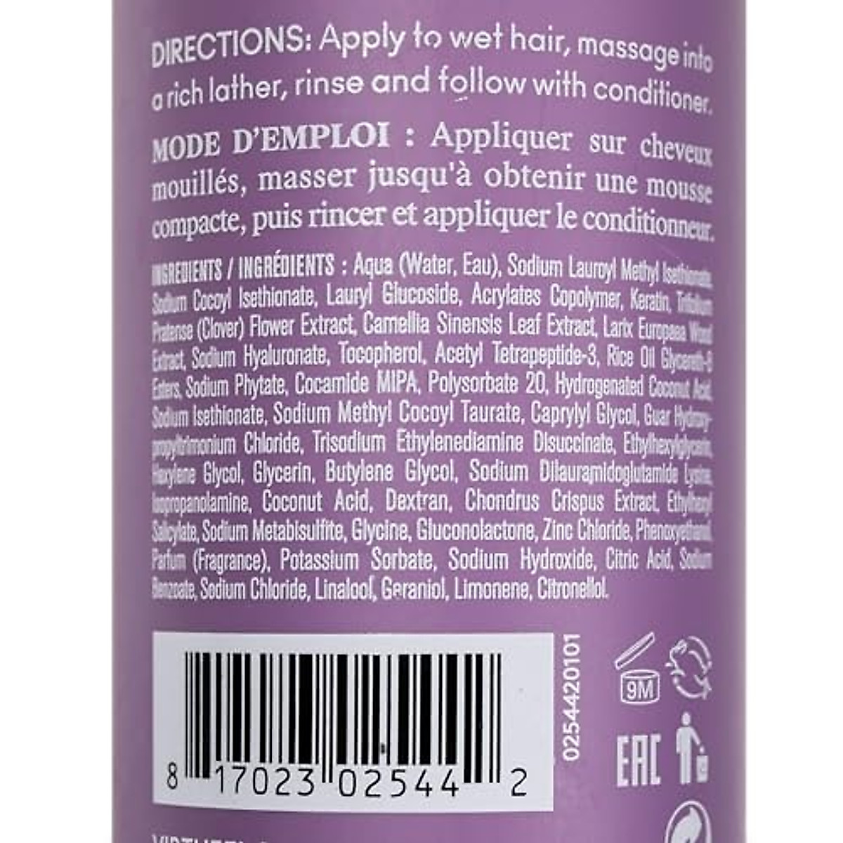 Virtue Flourish Sulfate Free Shampoo for Thinning Hair, Volumizing Hair Growth Product, Detoxifies and Repairs, Color Safe