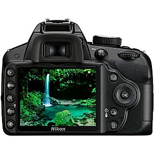 Nikon D3200 24.2 MP CMOS Digital SLR with 18-55mm VR and 55-200mm Non-VR DX Zoom Lenses