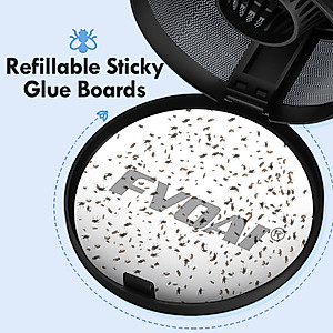 FVOAI Sticky Glue Board for Zap T3 H3 M3 Pro Fly Traps(Pack of 10)
