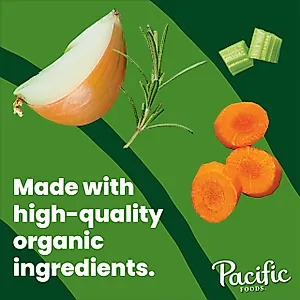 Pacific Foods Organic Chicken Bone Broth, 8oz (Pack of 12)