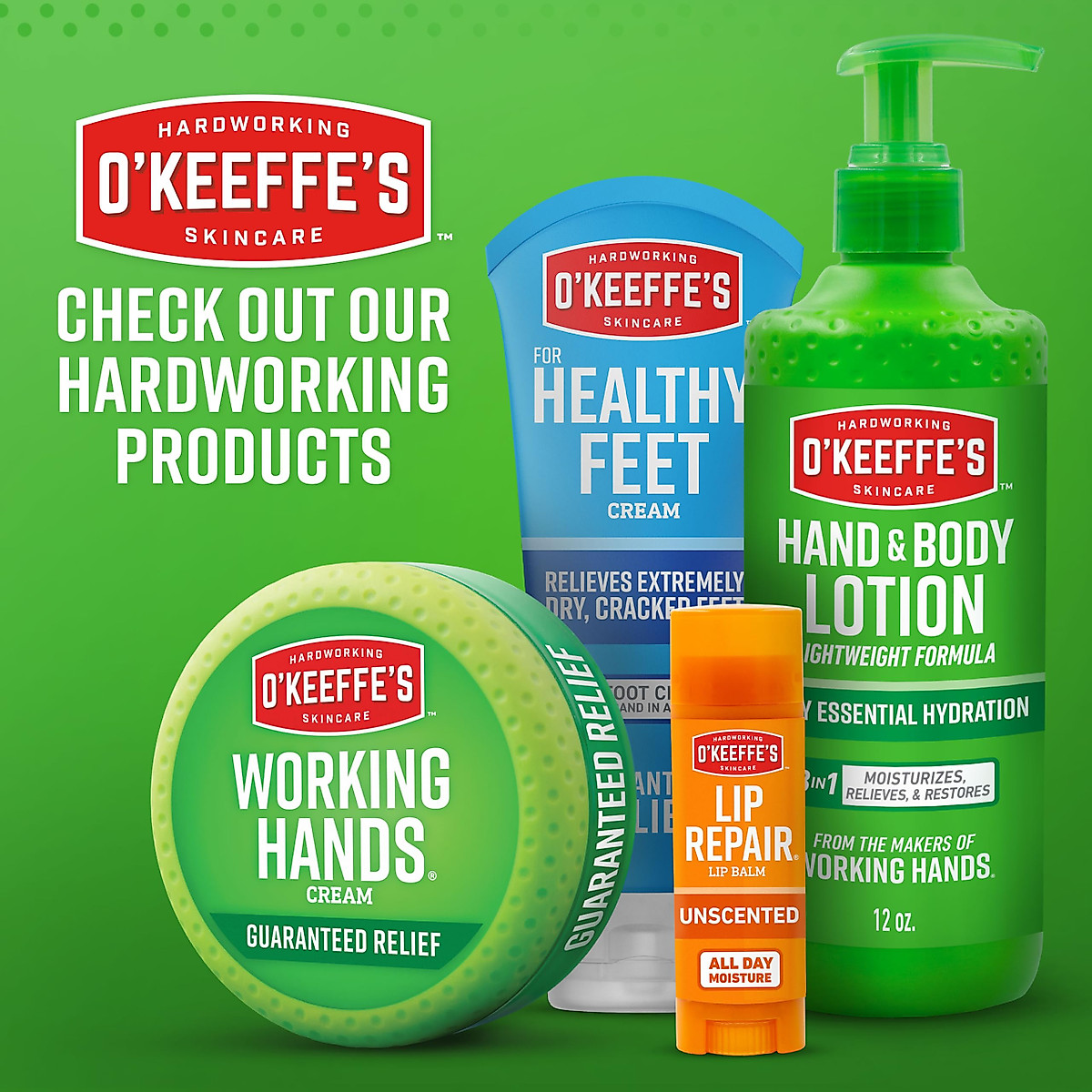 O'Keeffe's Working Hands Hand Cream, For Extremely Dry, Cracked Hands, 6.8 oz Jar (Value Size, Pack of 1)